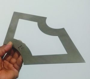 Esquadro 45 e 90 grau - Ekale