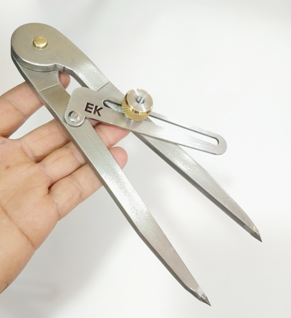 Compasso inox 8″ (borboleta personalizada ) – Ekale